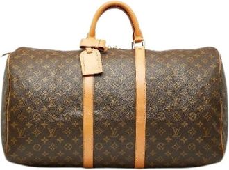 Louis Vuitton unisex, Pre-owned, Brun, Taille: ONE Size Sac Week-end en Toile Pre-owned