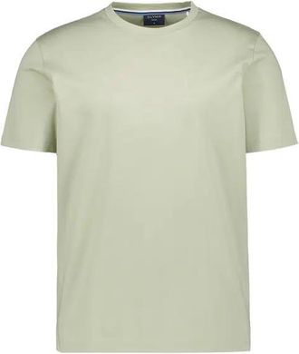 Olymp Herren T-Shirt gr&uuml;n Baumwolle
