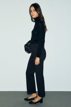 Gerard Darel Pantalon droit 7/8 de tailleur - MUZA - Noir