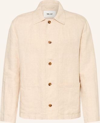 Nn.07 Nn.07 Overshirt Morgan Aus Leinen beige