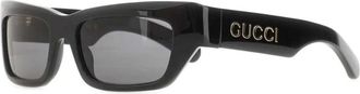 Gucci Rechteckige Sonnenbrille - - Accessories - unisex - Schwarzk - ONE SIZE