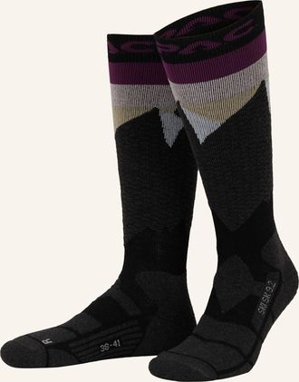 P.A.C. Skisocken Sk 9.2 Merino Extra Warm Mit Merinowolle grau