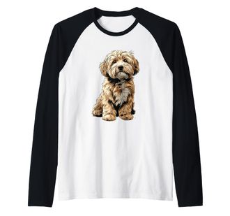Whyitsme Design Cavachon-Hundeillustration Raglan