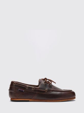 Sebago Chaussures bateau Owen en cuir grain&eacute; avec lacets r&eacute;glables