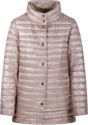Herno Femme, Vestes, Rose, Taille: 38 FR Veste matelass&eacute;e r&eacute;versible A-shape