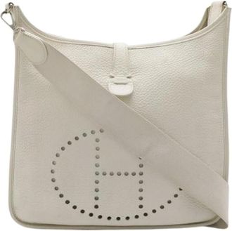 Herm&egrave;s Pre-owned Sac bandouli&egrave;re Evelyne - Femme - Pre-owned - Beige - Taille: ONE Size