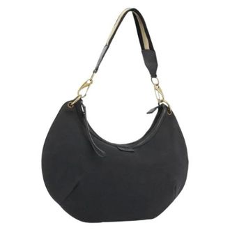 Gucci Sac bandouli&egrave;re vintage Pre-owned en toile - Femme - Pre-owned - Noir - Taille: ONE Size