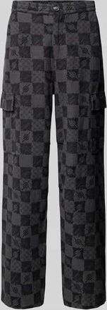 Daily Paper Clothing Relaxed Fit Cargohose mit Leinen-Anteil