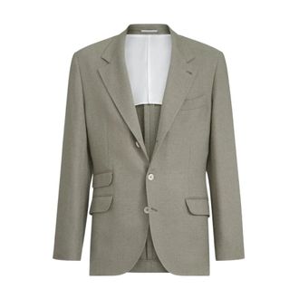 Brunello Cucinelli Blazers - Homme - Vestes - Vert - Taille: M