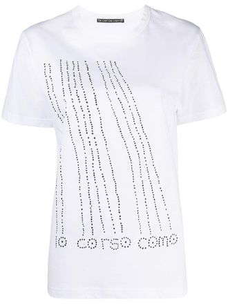 10 Corso Como t-shirt à imprimé chien - Blanc