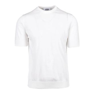 Alpha Studio Homme, Pulls, Blanc, Taille: S Pull ras du cou