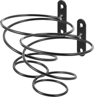 Angoily 2 St&uuml;ck Wand Weinregal aus Metall Spiralf&ouml;rmiger Weinflaschenhalter Zur Wandmontage Einzelner Weinst&auml;nder mit Glatten Kanten f&uuml;r Bar K&uuml;che Restaurant