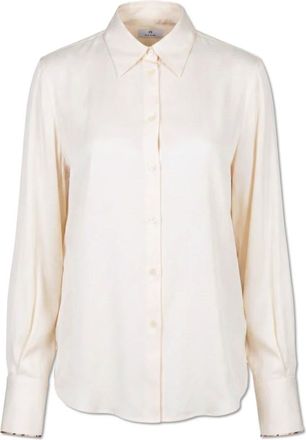 Paul Smith Femme, Blouses et Chemises, Beige, Taille: 38 FR Chemise classique