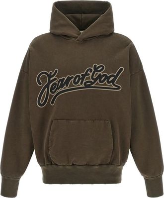 Fear of God Homme, Sweatshirts et sweats &agrave; capuche, Brun, Taille: XL Classic Pocket Sweat &agrave; capuche
