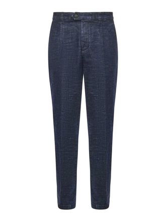 Eleventy Pantalons D&eacute;contract&eacute;s - Bleu
