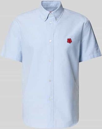 Kenzo Slim Fit Freizeithemd mit Logo-Stitching