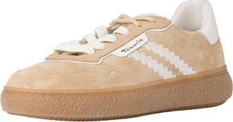 Tamaris Damen Schn&uuml;rer beige 40