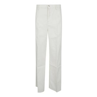 7 For All Mankind Willow Wide Hosen - - Trousers - Damen - Wei&szlig; - W30