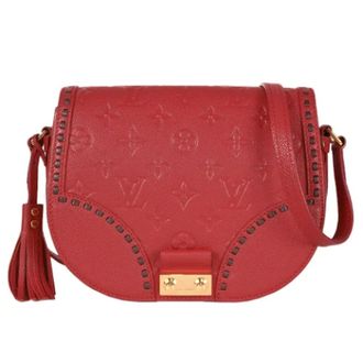 Louis Vuitton Sac bandouli&egrave;re Pre-owned Monogram Empreinte - Femme - Pre-owned - Rouge - Taille: ONE Size