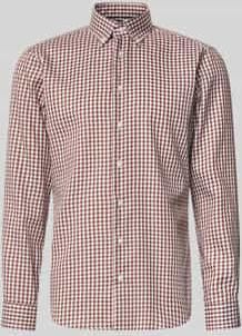 Christian Berg Regular Fit Business-Hemd mit Button-Down-Kragen