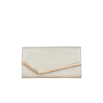 Jimmy Choo London Emmie Clutch - - Bags - Damen - Grau - ONE SIZE