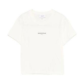 Maison Kitsun&eacute; Damen, Oberteile, Beige, XSGr&ouml;&szlig;e