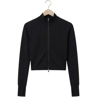 Aim'n Shape Seamless Zip Jacket - - Sport - Damen - Schwarzk - L