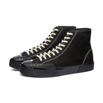 Superga 2433-W Moleskin High - - Shoes - Herren - Schwarzk - 36 EU