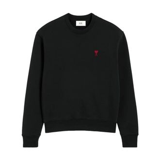 Ami Femme, Sweatshirts et sweats &agrave; capuche, Noir, Taille: 38 FR Ami de Coeur SweaT-shirt