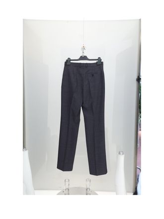 Dior Womens Pants Wool Fleece Grey (ovis Aries) Trousers