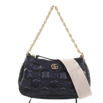 Gucci Sac bandouli&egrave;re vintage Pre-owned - Femme - Pre-owned - Noir - Taille: ONE Size