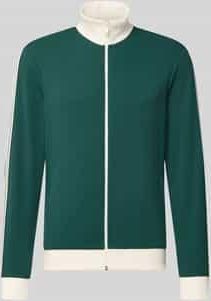 Mc Neal Slim Fit Sweatjacke mit Strukturmuster
