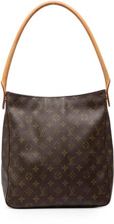 Louis Vuitton Hobo Bags - Monogram Looping GM - Gr. unisize - in Braun - f&uuml;r Damen