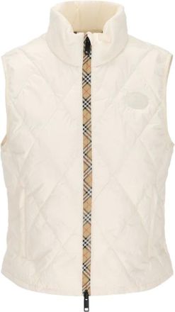 Burberry Femme, Vestes, Blanc, Taille: 34 FR Vestes