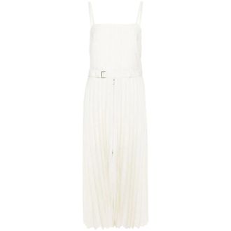 sacai Damen, Kleider, Beige, SGr&ouml;&szlig;e