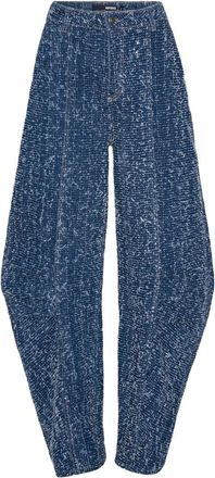 Rotate Bubble-hem Loose-fit Pants