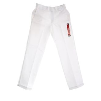 Dickies Wei&szlig;e Arbeitshose Strukturstoff - - Trousers - Herren - Wei&szlig; - W34 L32