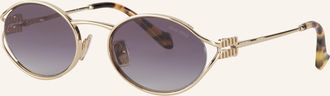 Miu Miu Sonnenbrille Mu 52ys gold