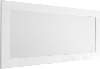 TFT Home Furniture Miroir LIPARI blanc brillant