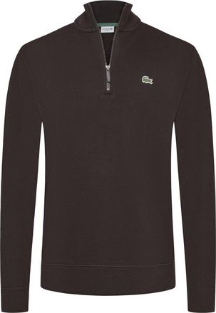 Lacoste Sweat-Troyer mit kleinem Krokodil-Aufn&auml;her, Classic Fit in