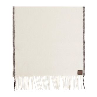 Eleventy Fransenschal - - Accessories - Herren - Beige - ONE SIZE