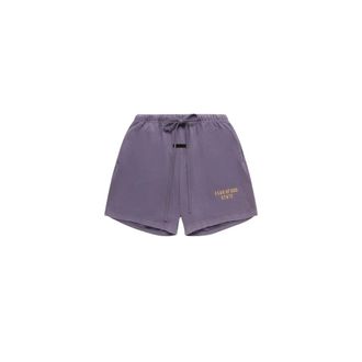Fear of God Homme, Shorts, Violet, Taille: XL Essentials Heavy Jersey Soccer Short Lavande
