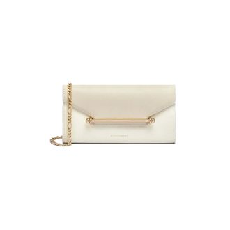 Strathberry Femme, Accessoires, Blanc, Taille: ONE Size Multrees Chain Wallet