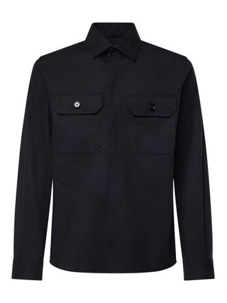 Ermenegildo Zegna Casualjacke - Dunkelblau