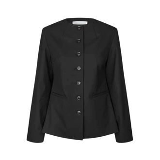 Sams&oslash;e & Sams&oslash;e Blazer Sarhino - Femme - Vestes - Noir - Taille: 42 FR