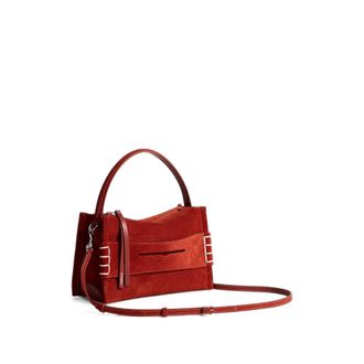 J.W.Anderson Suede Shoulder Bag - Orange