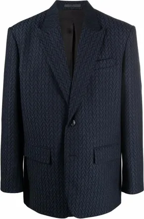 Valentino Herren, Jacken, Blau, LGr&ouml;&szlig;e