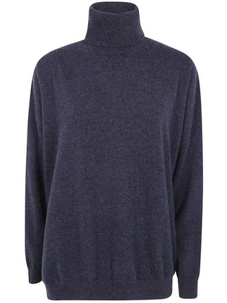 Gentryportofino Sweater Asymmetric Asymmetric Knit Sweater