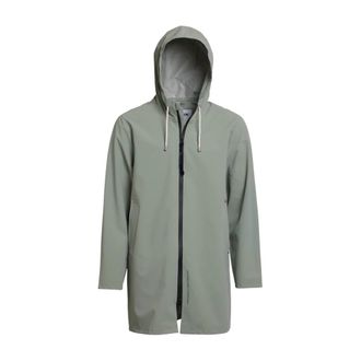Stutterheim Leichter Wasserdichter Regenmantel - - Jackets - Herren - Gr&uuml;n - M