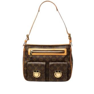 Louis Vuitton Pre-owned Monogram Hudson GM Schultertasche - - Pre-owned - Damen - Braun - ONE SIZE